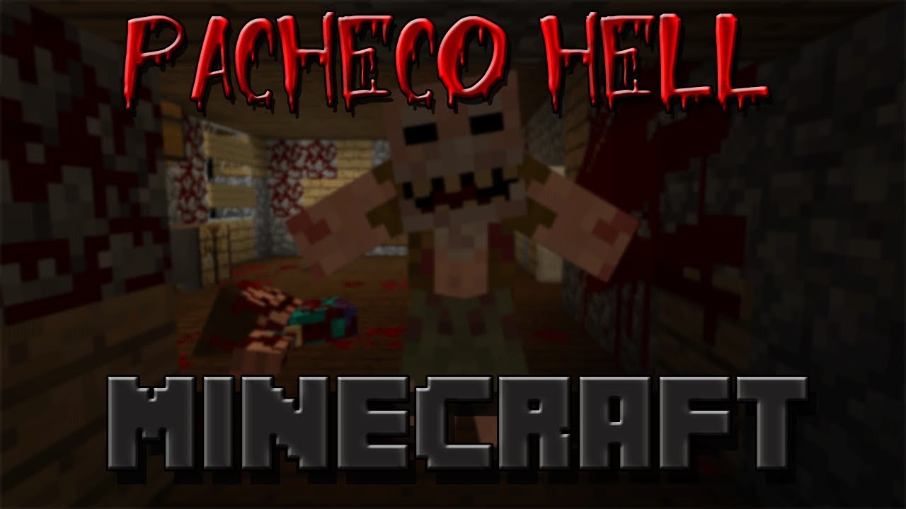 minecraft custom map | pacheco's hell scary - YouTube