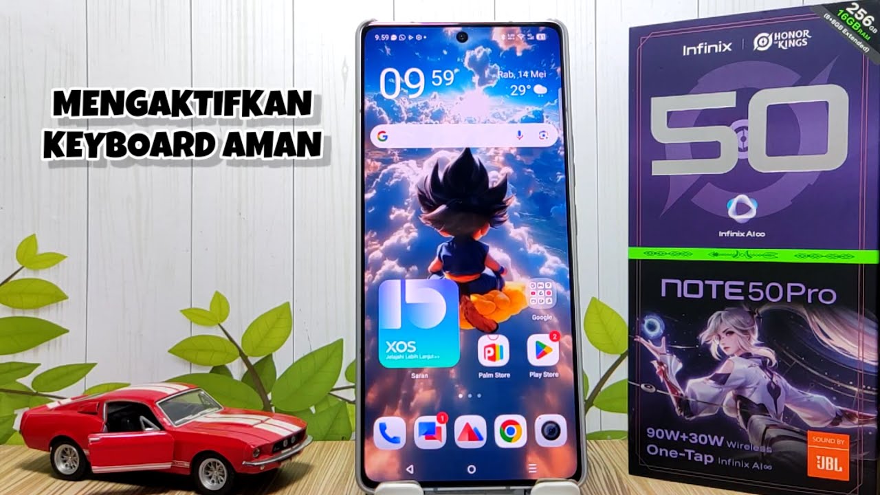 Cara Mengaktifkan Keyboard Aman Di Hp Infinix Note 50 Pro - YouTube
