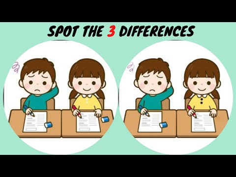 find the three difference images | No13 - YouTube