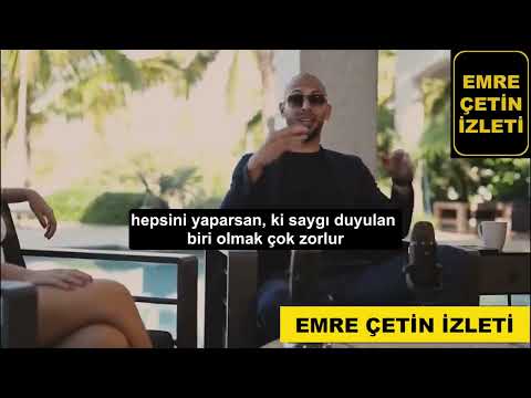Andrew Tate: Kadınlar Ne İstediğini Bilmiyor, Erkekler ve Korkaklık - Türkçe Altyazılı