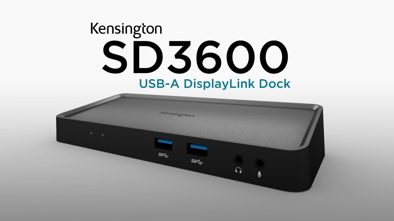 Kensington SD3600 5Gbps USB 3.0 Dual 2K Docking Station Features and ...