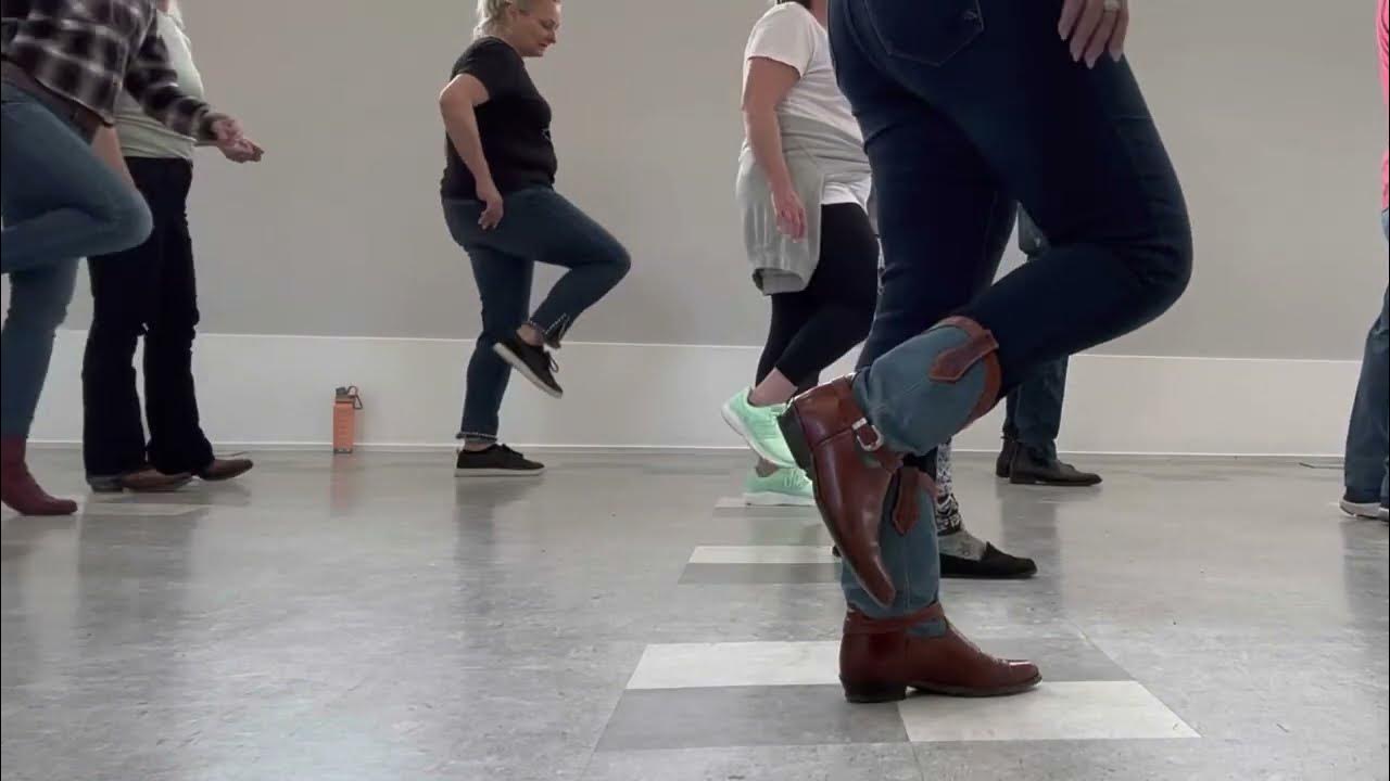 Cowboy Boogie - Up Close Teach and Line Dance to I Love A Rainy Night - step sheet included ...