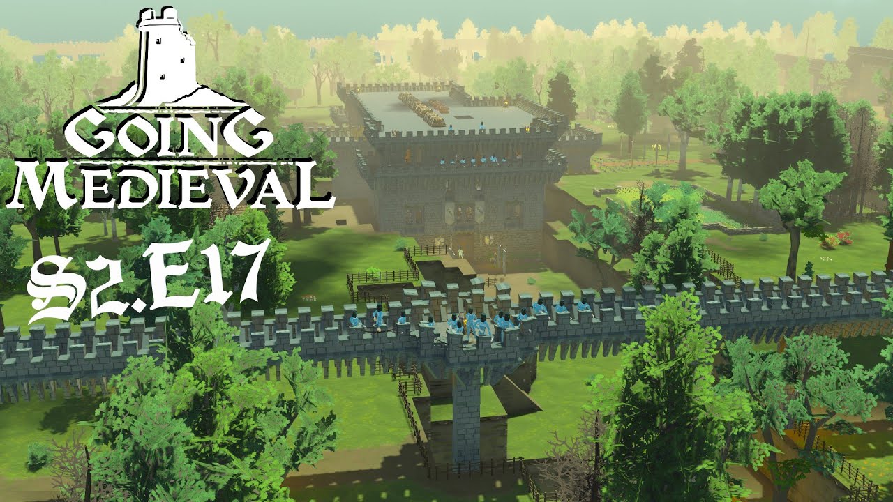 GOING MEDIEVAL - Effective Trebuchet Defense, 25 Settler Castle Tour ...