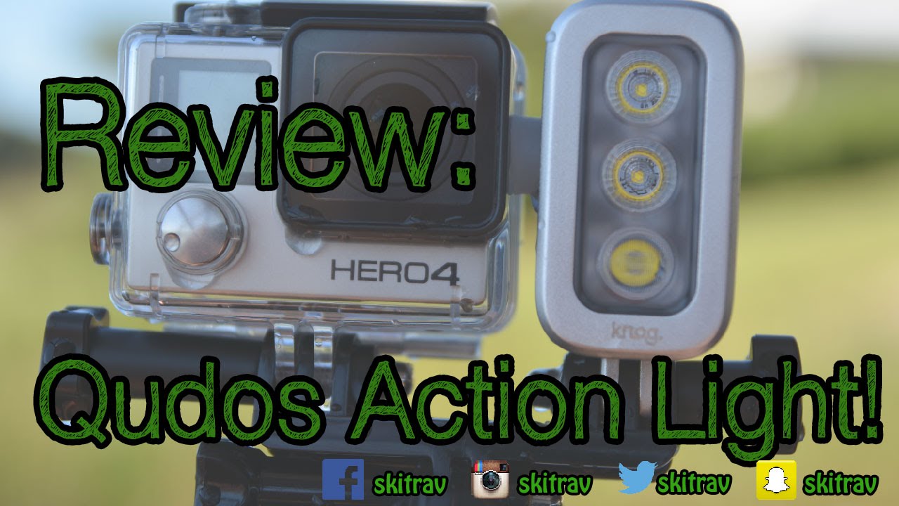 Qudos Action Light(from Knog) Unboxing and Review by @skitrav - YouTube