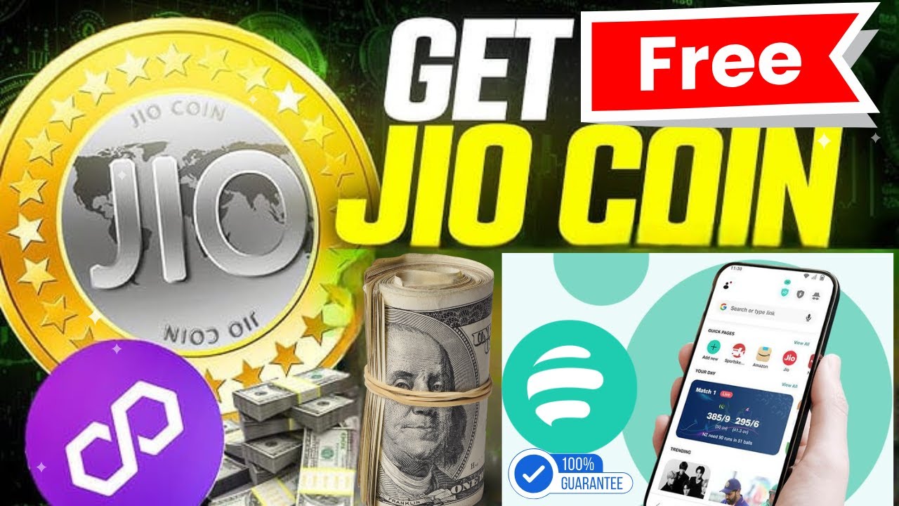 Free Jio Coin | Jio Coin Launch | Jio Web3 App |Jio on Polygon Network ...