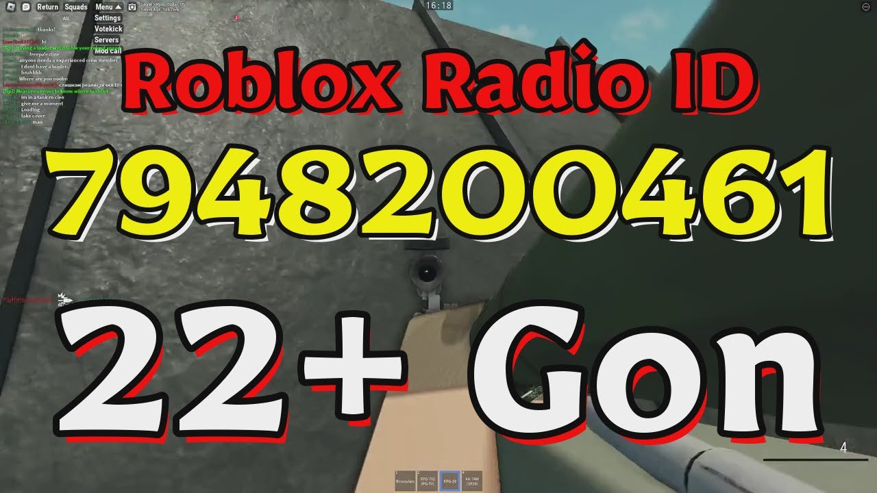 Gon Roblox Radio Codes/IDs - YouTube