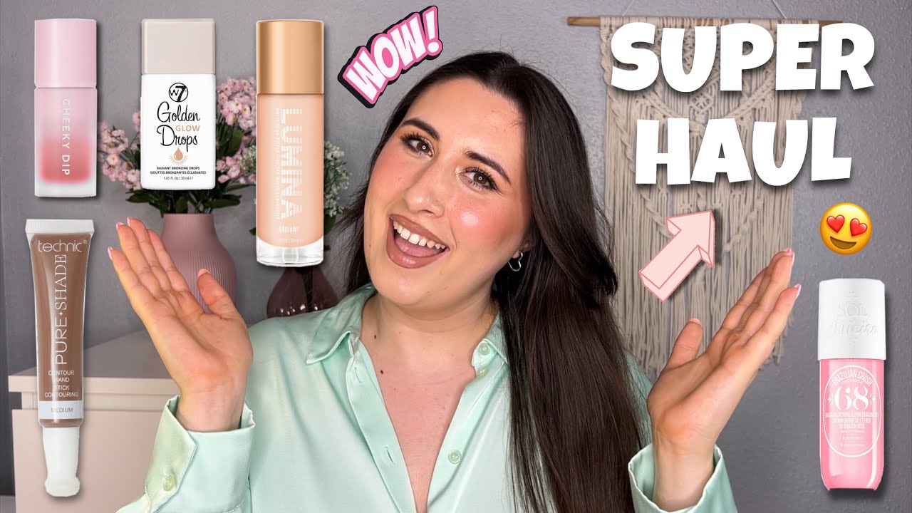 SUPER HAUL NOVEDADES MAQUILLAJE Que pintaza tiene todo…😍 Technic, W7 ...