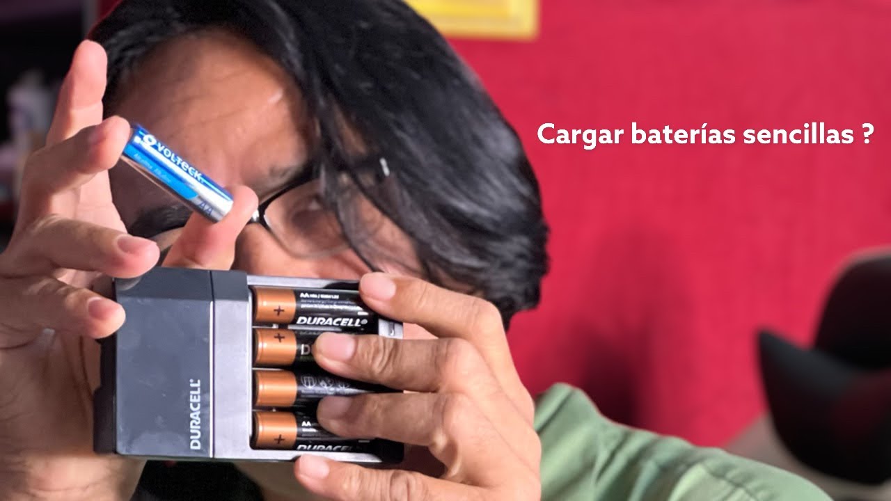 Se pueden recargar las baterías normales ? (No designadas para recarga ...