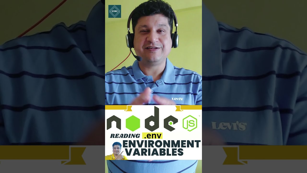 Use Environment Variable In Nodejs JavaScript Application Nodejs Use Environment Variable In Nodejs JavaScript Application Nodejs