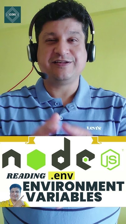 Use Environment Variable In Nodejs Javascript Application Nodejs Tutorial Youtube 6804