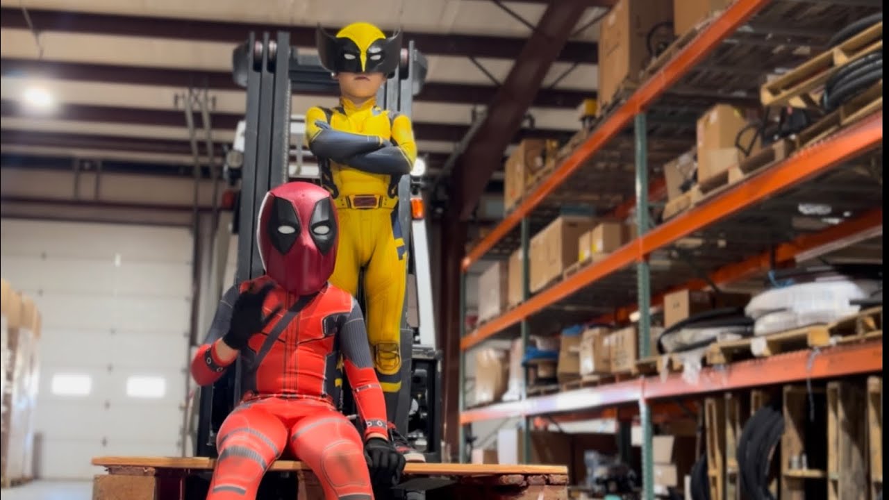 Harper's 2024 Halloween Costume: Deadpool - YouTube