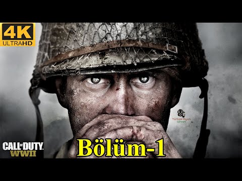 Savaşın Gerçek Yüzü !!! I Call of Duty: WWII I 4K UHD I Türkçe I Bölüm-1