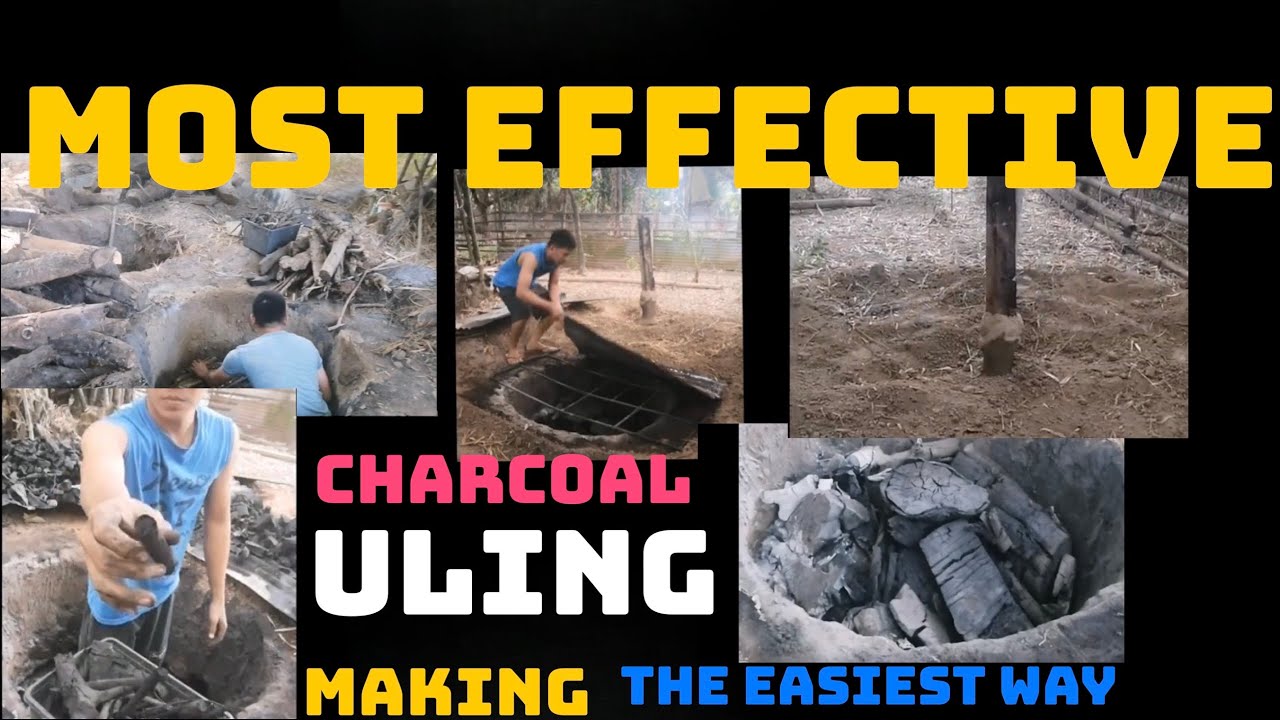 How to make ULING Charcoal from the start - YouTube