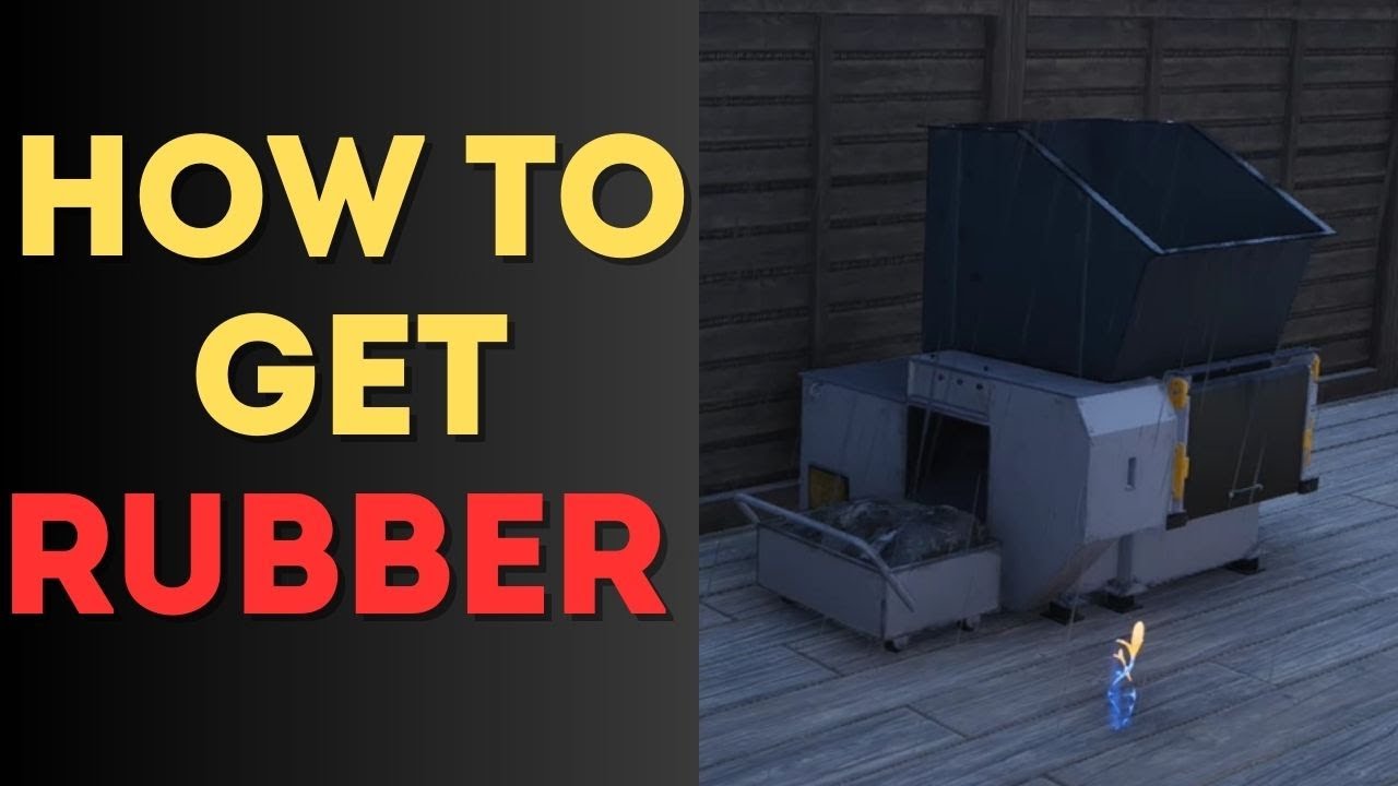 How to Get Rubber in Once Human - YouTube