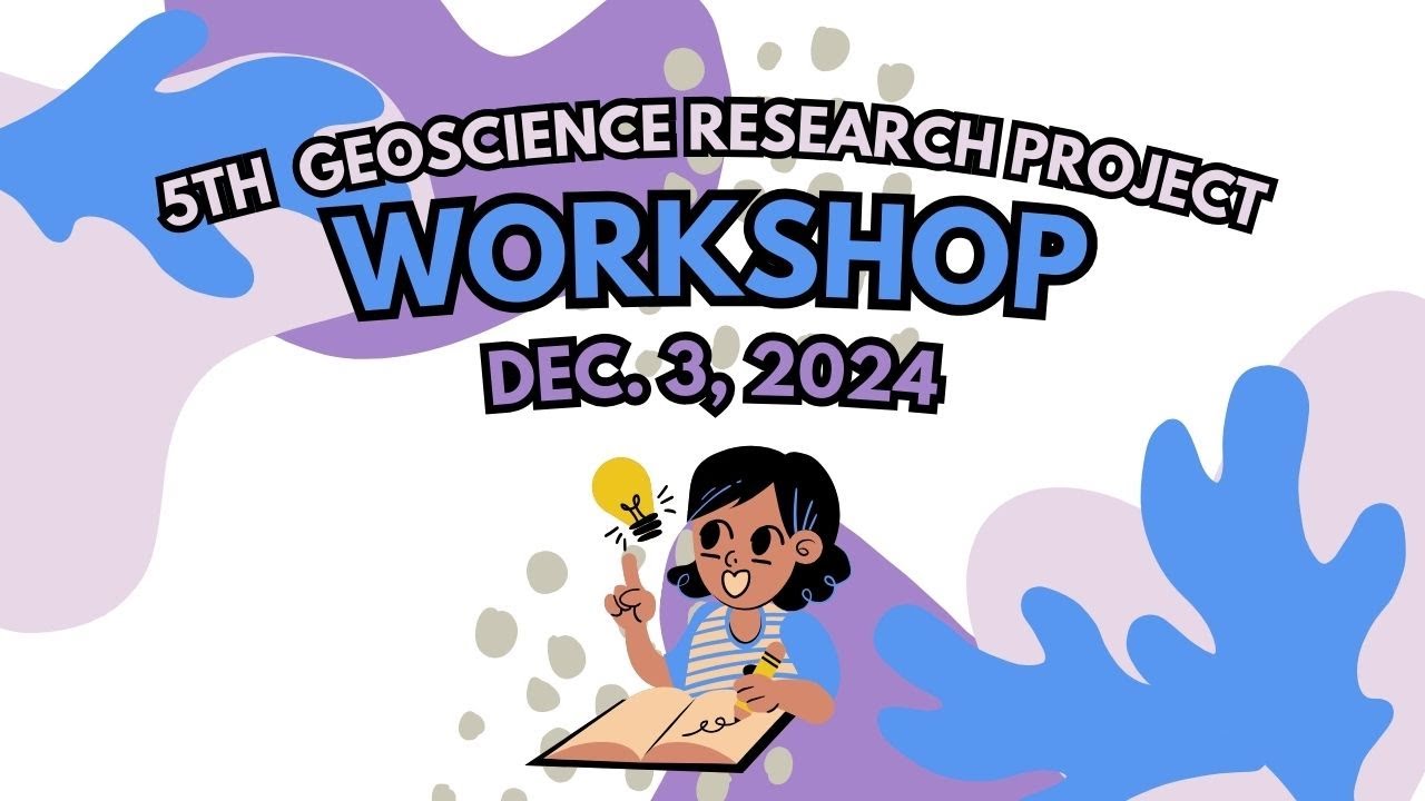 NASEP 2024-2025 | 5th Geoscience Research Project (GRP) Workshop | December 3, 2024 - YouTube