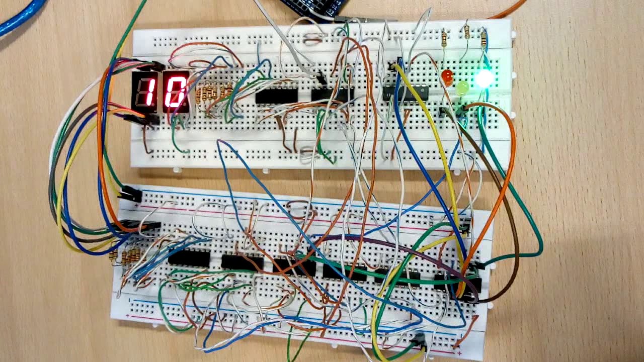 Circuito con Contadores (Semaforo) - YouTube
