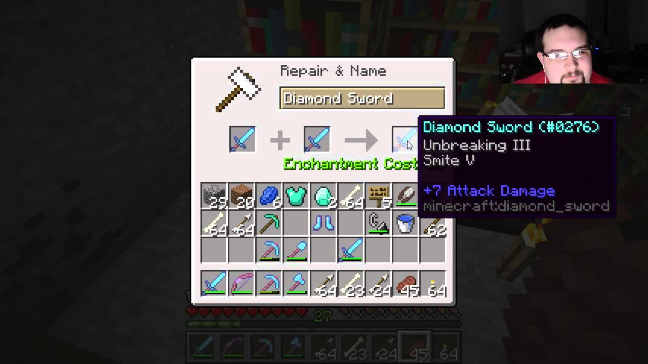 Minecraft - Making of the Best Wither Skeleton/Boss Sword Ever - Kronus ...