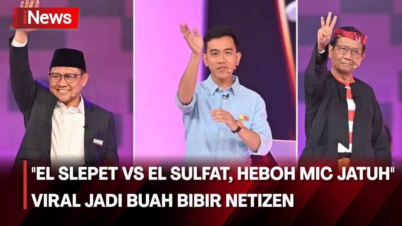 Momen Menarik saat Debat Cawapres yang Menggelitik Netizen "El Slepet ...