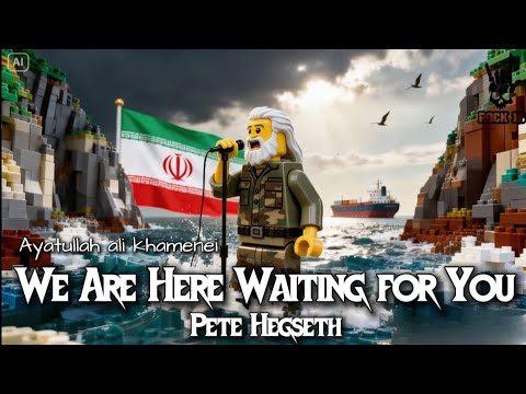 We Are Here Waiting for You,PETE HEGSETH | We Won’t Bow, We Won’t Break | LEGO Animation By Ai Iran