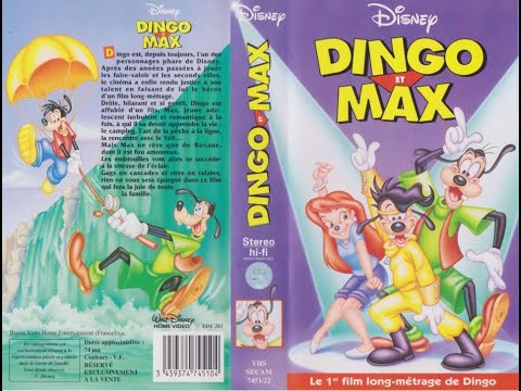 Disney Dingo et Max (1995)(Bande Annonce Pub VHS 1997)