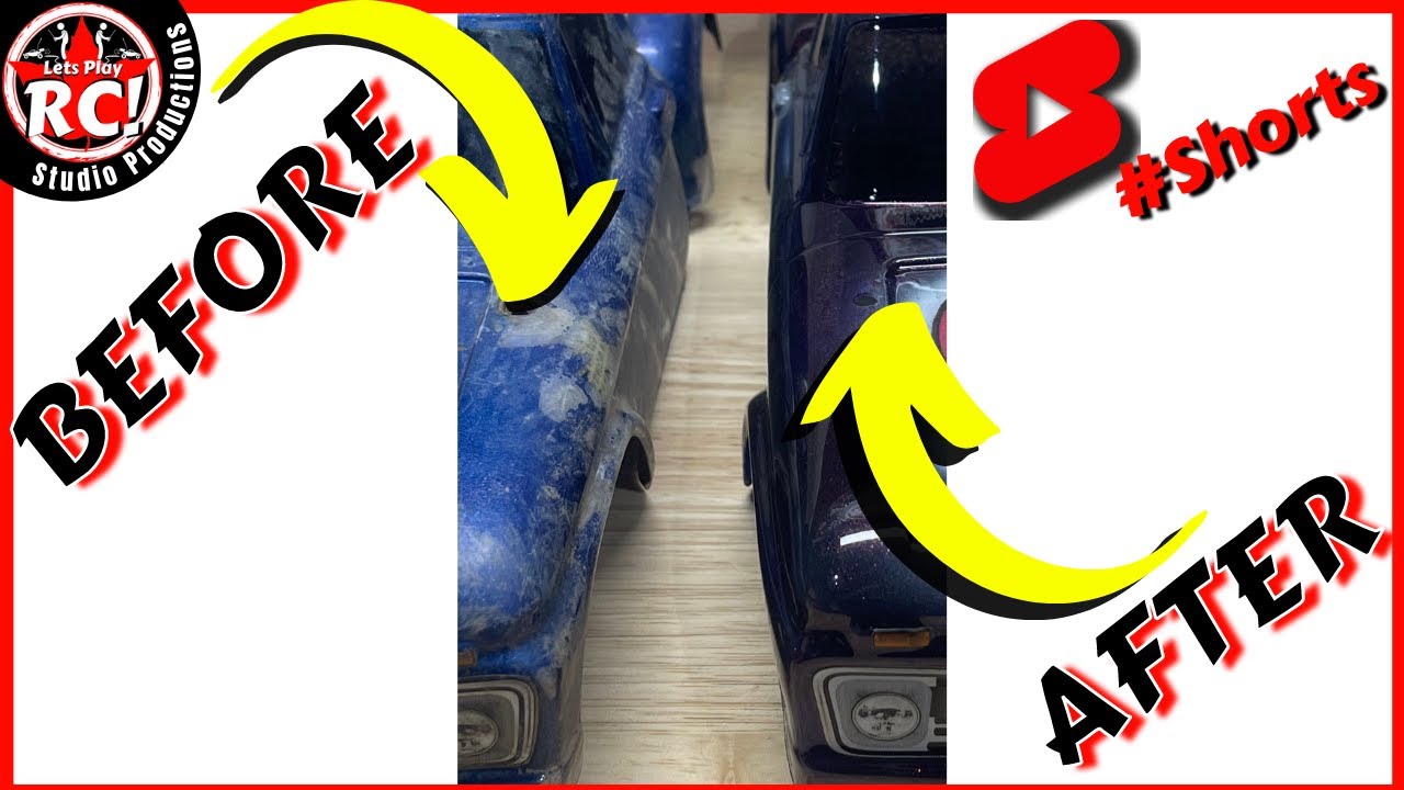 RC Body Painting We can teach you / Lets Play RC! #shorts - YouTube