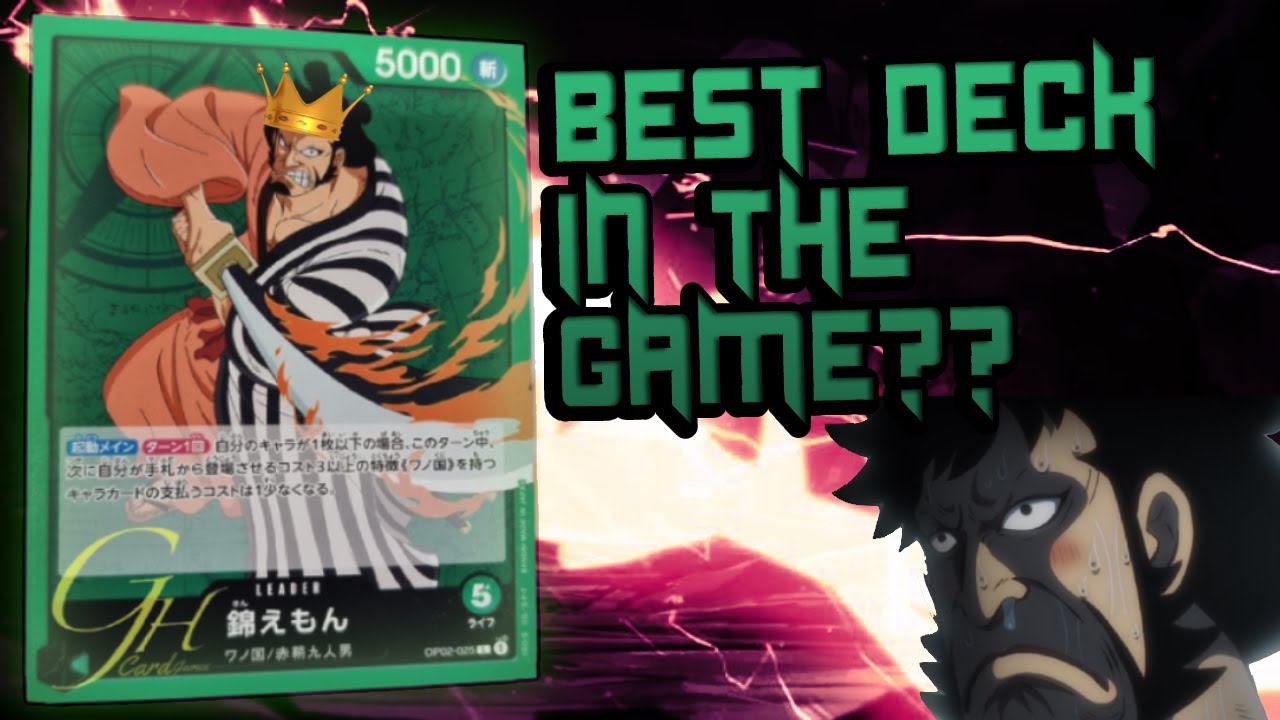OP02 Kin'emon Deck Profile - YouTube