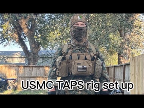 USMC TAPS rig + belt setup - YouTube