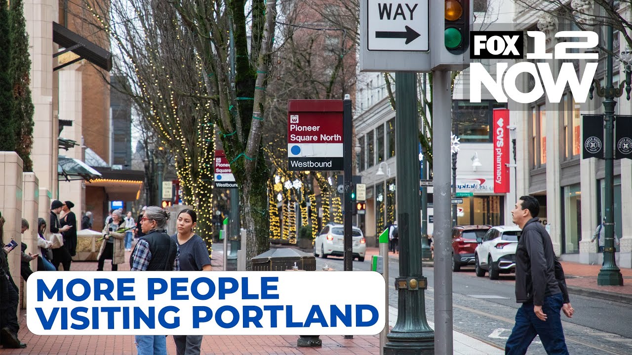 Study finds more people visiting Portland - YouTube