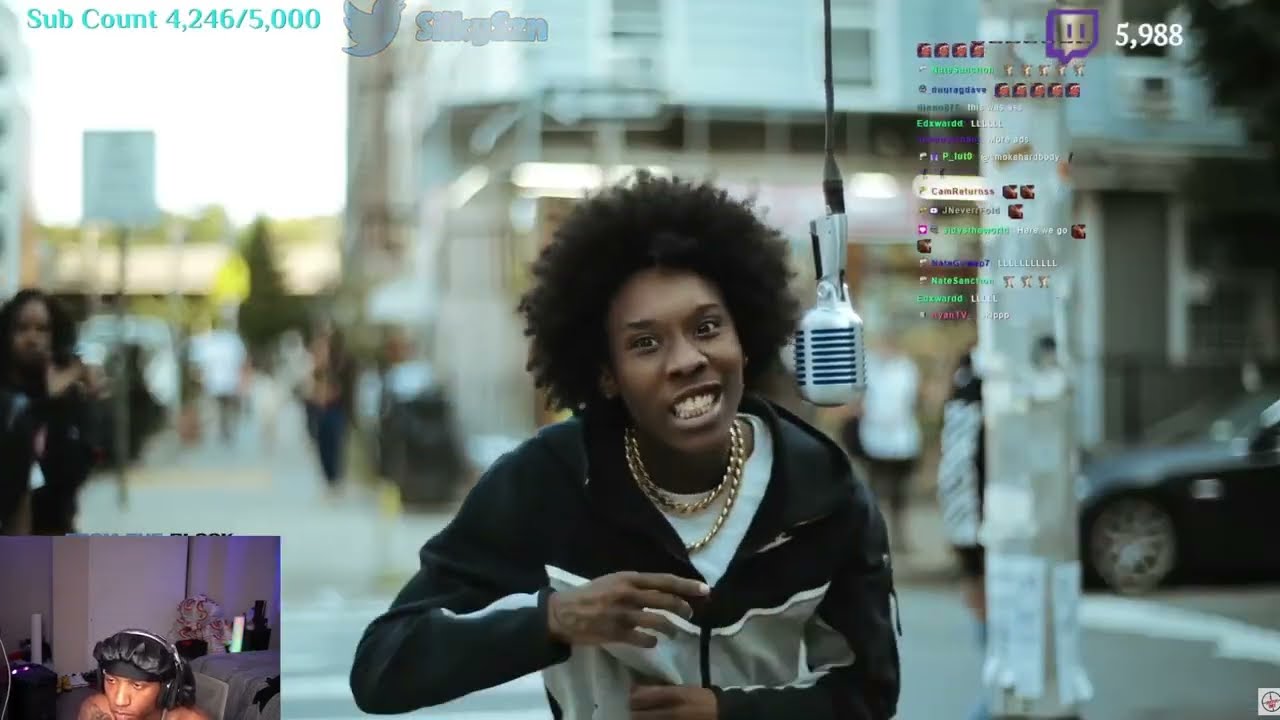 Silky Reacts to Set Da Trend - Grims In Da Back | From The Block ...