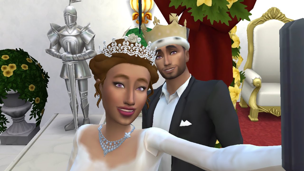 The Sims 4 Royal Family Reign 4: Gohan #1 New Beginnings - YouTube