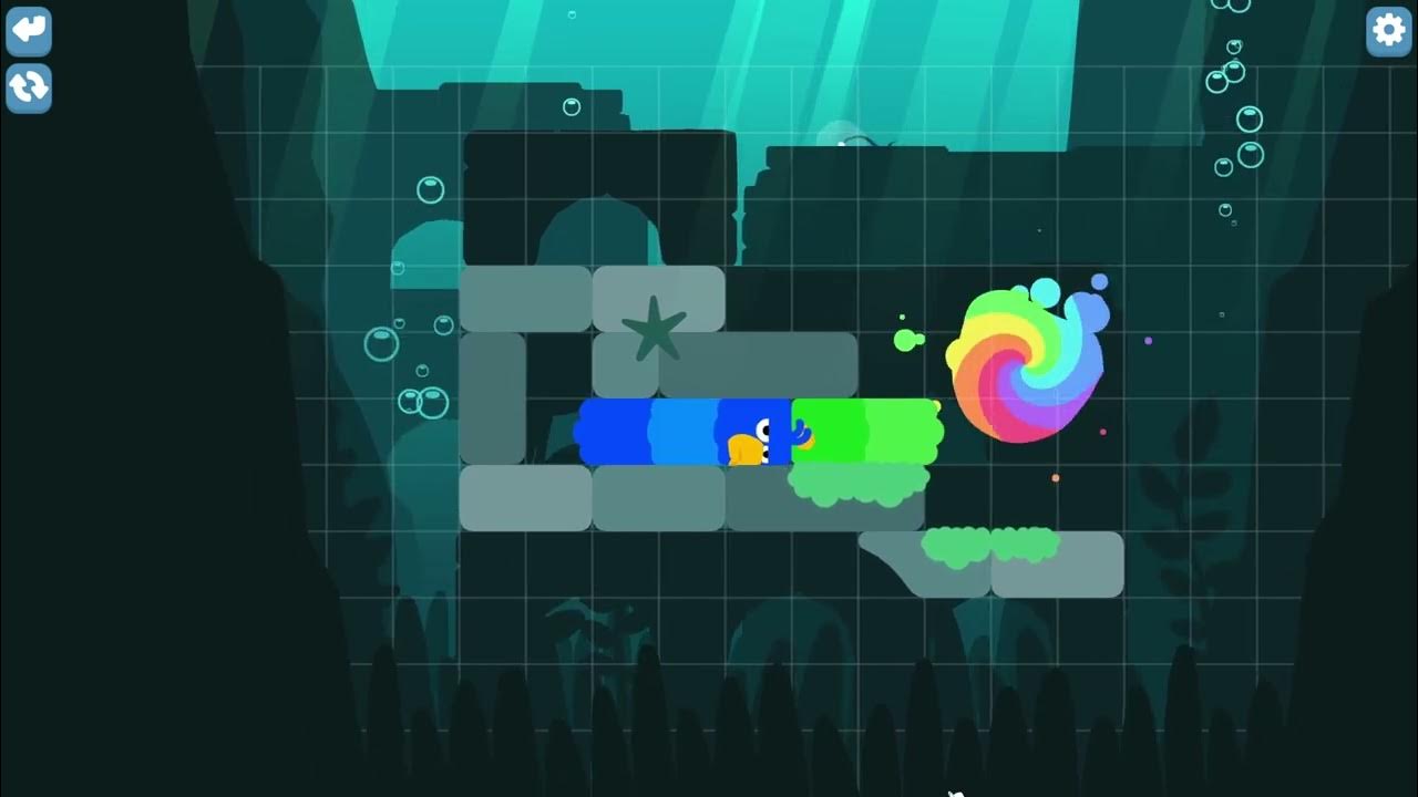 Snakebird Complete Walkthrough - Level 12 - YouTube