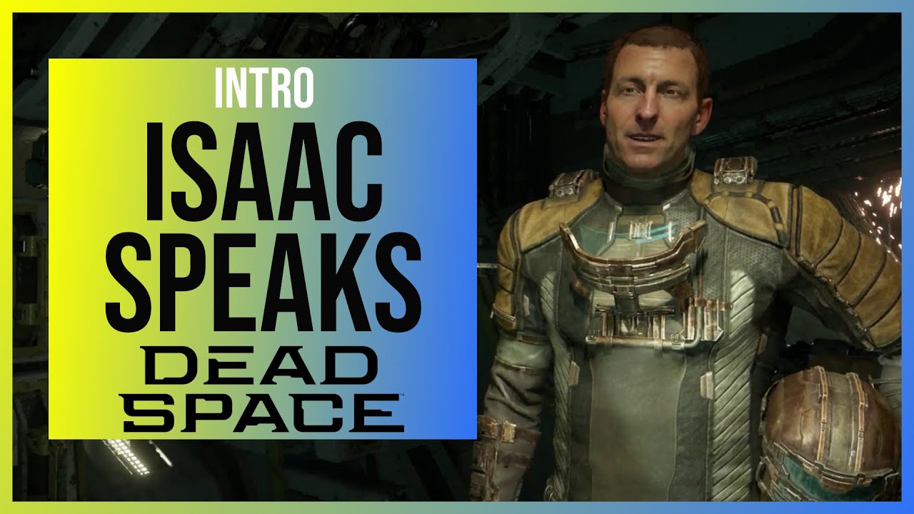 Dead Space Remake: Isaac's Face & Voice | All Speaking Sequences in the ...