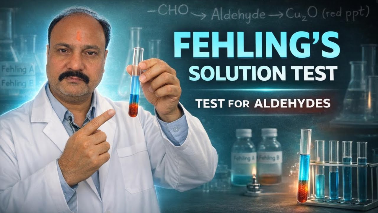Fehling’s Solution Test | Test for Aldehydes | Organic Chemistry ...
