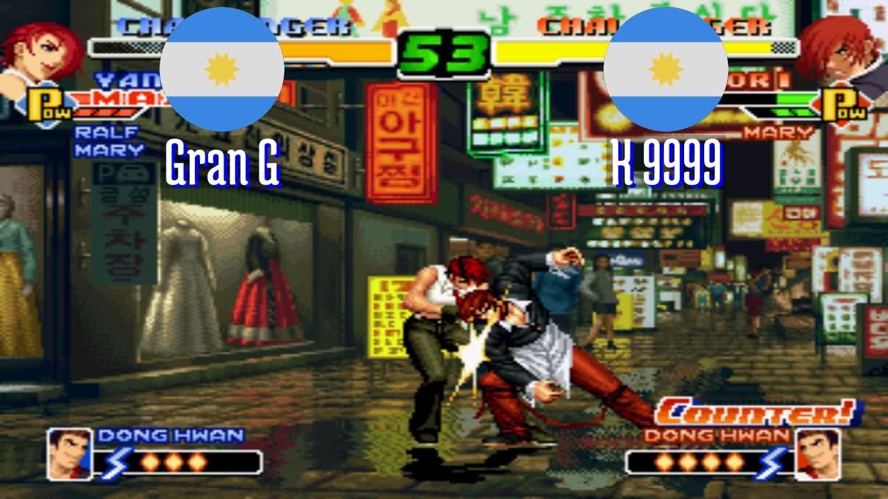 FT3 @kof2000: Gran G (AR) vs K 9999 (AR) [King of Fighters 2000 Fightcade] Mar 12 - YouTube