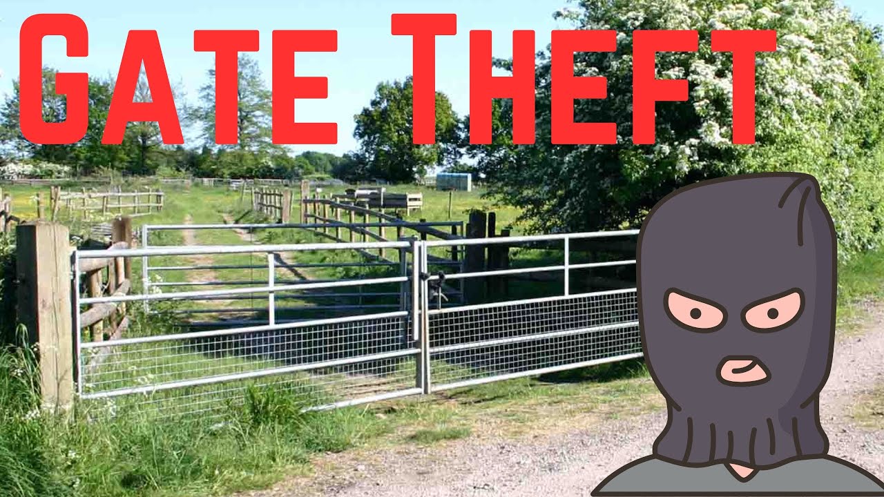 Farm gate theft Prevention #stoptheft #farmtheft #ruralcrime - YouTube