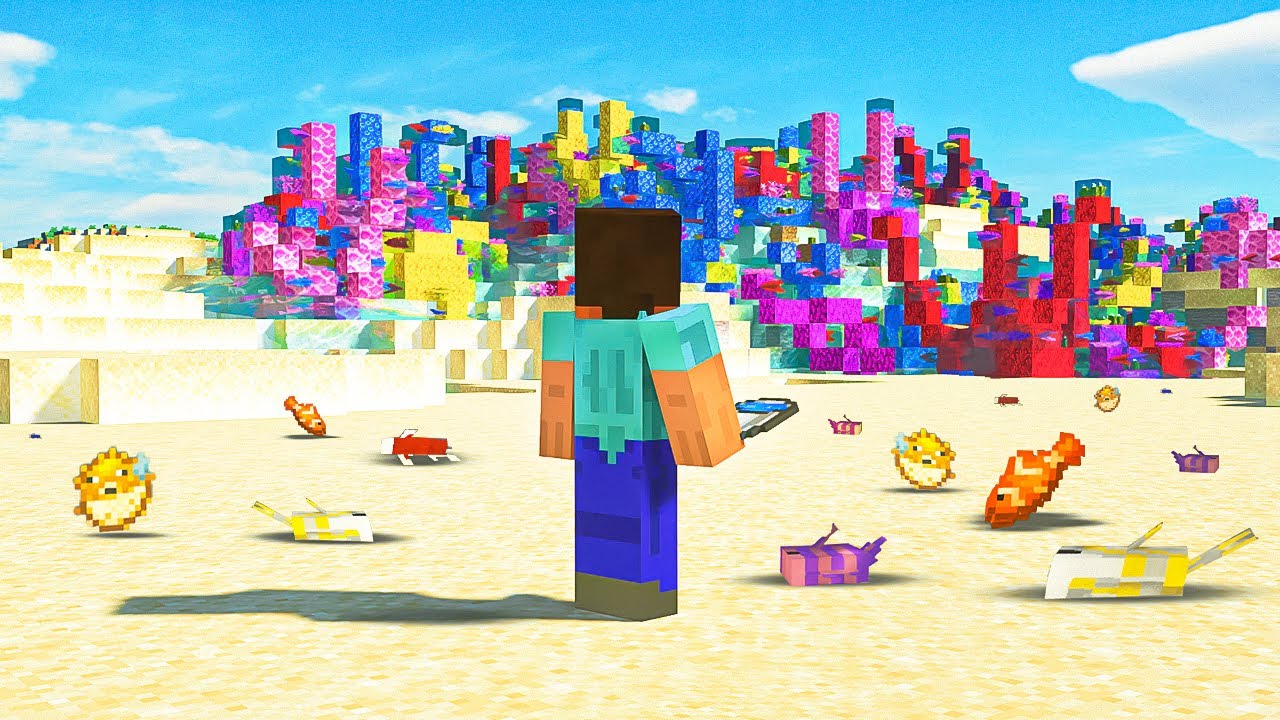 I Emptied AN ENTIRE OCEAN in Minecraft - YouTube