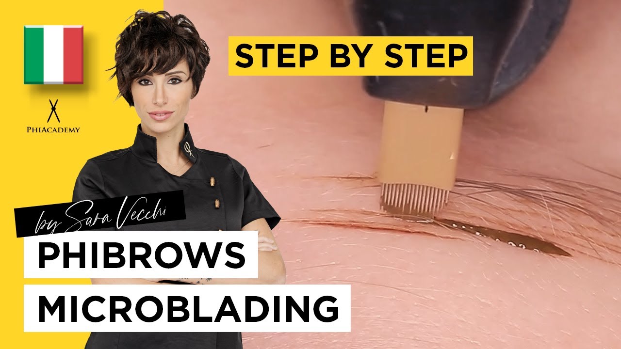 Microblading Eyebrows Training | Permanent Makeup Course & Certification by PhiAcademy - YouTube