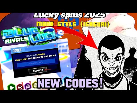 YOU MUST REEDEM IT! NEW CODES [UPTADE IGAGURI] BLUE LOCK RIVALS 👑. # ...