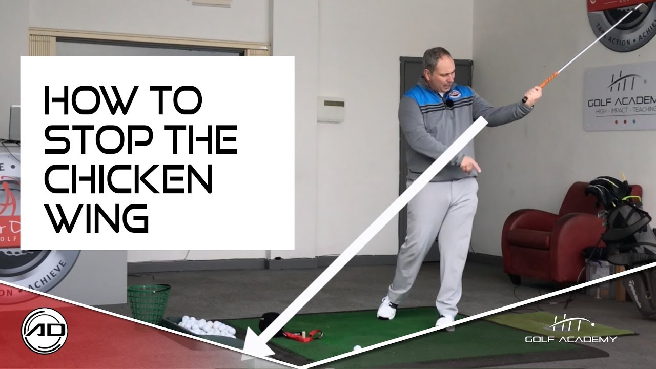 DO THIS To Stop The Chicken Wing In Golf - YouTube