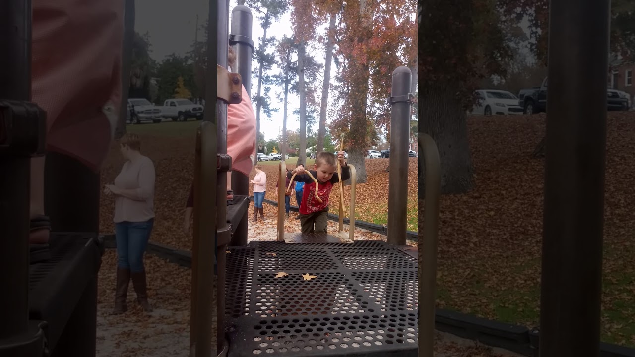 Mac's diaper fell off - YouTube