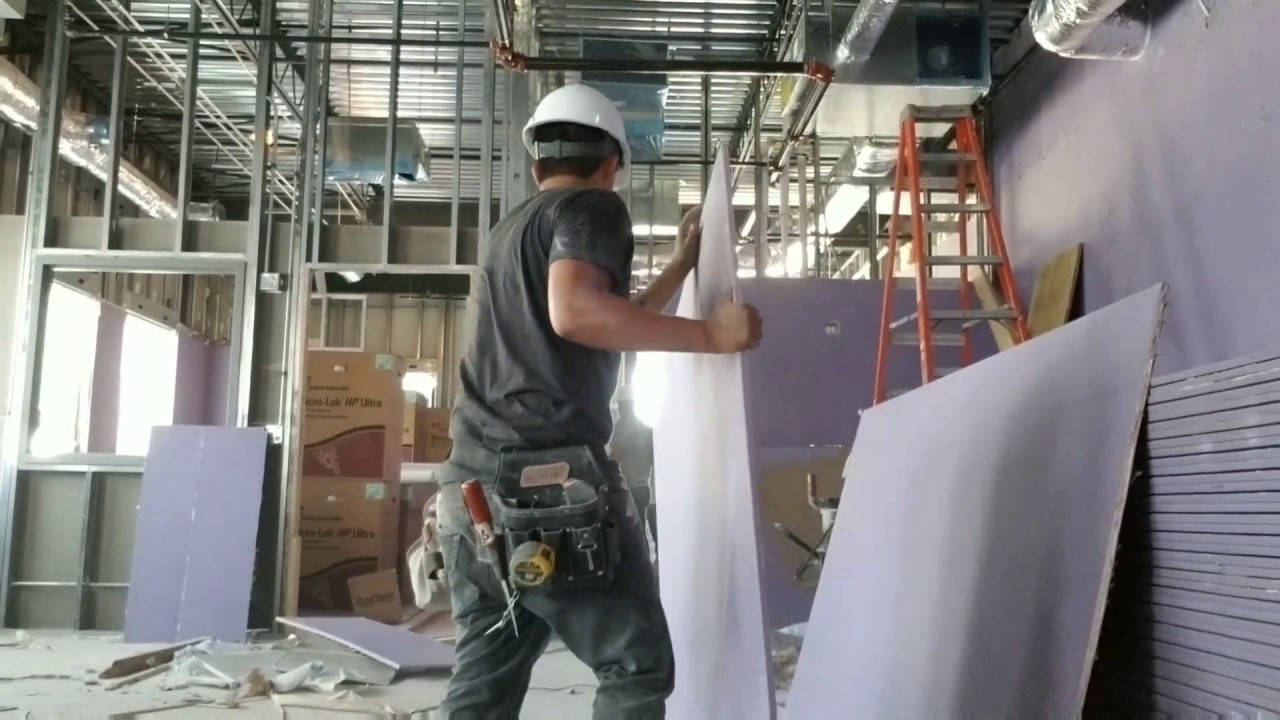 Los mejores sheetrockers de wichita kansas - YouTube