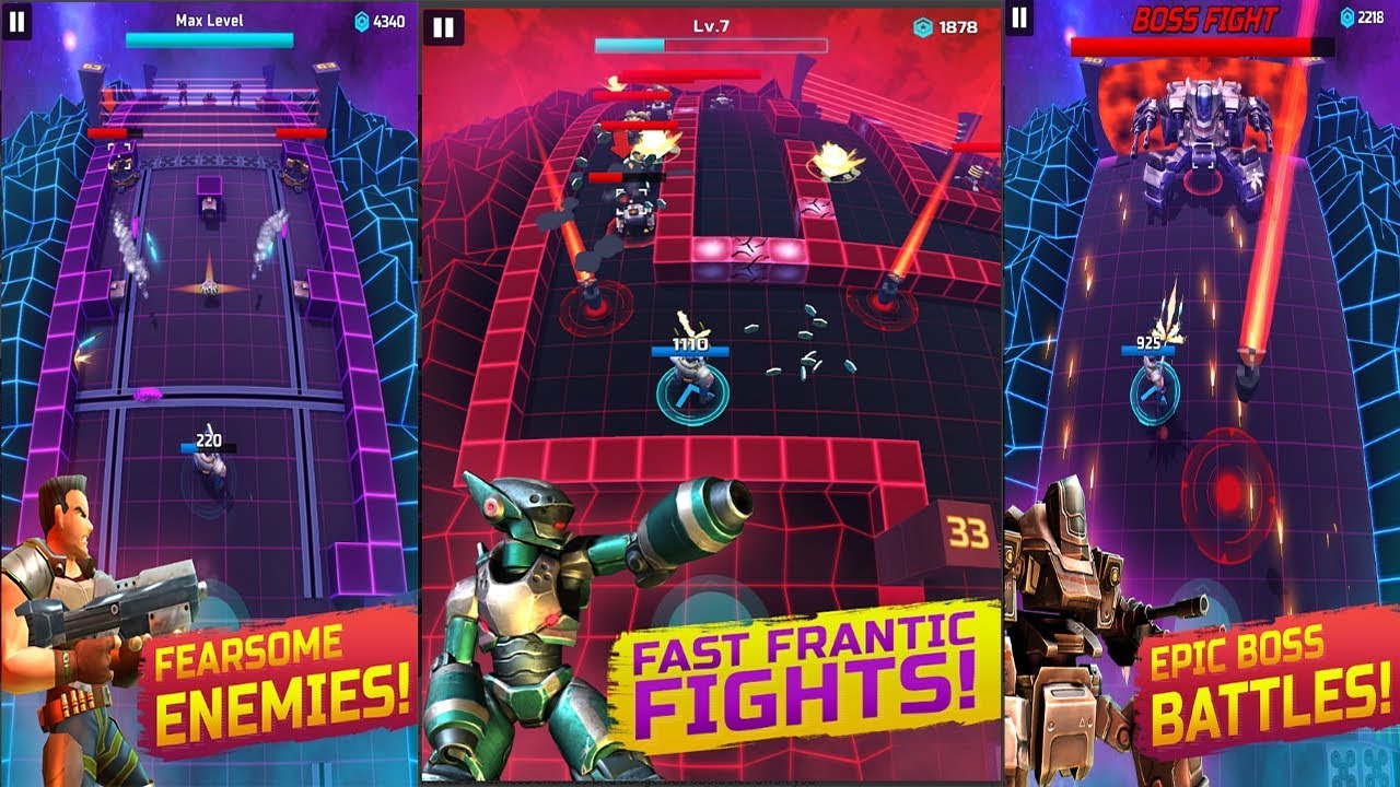 Neon Soldier - Android GamePlay - YouTube