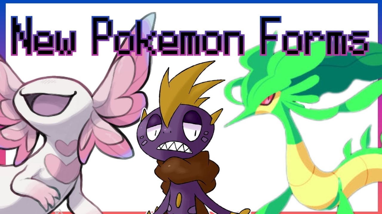 NEW Regional Pokemon Forms that you should see - YouTube