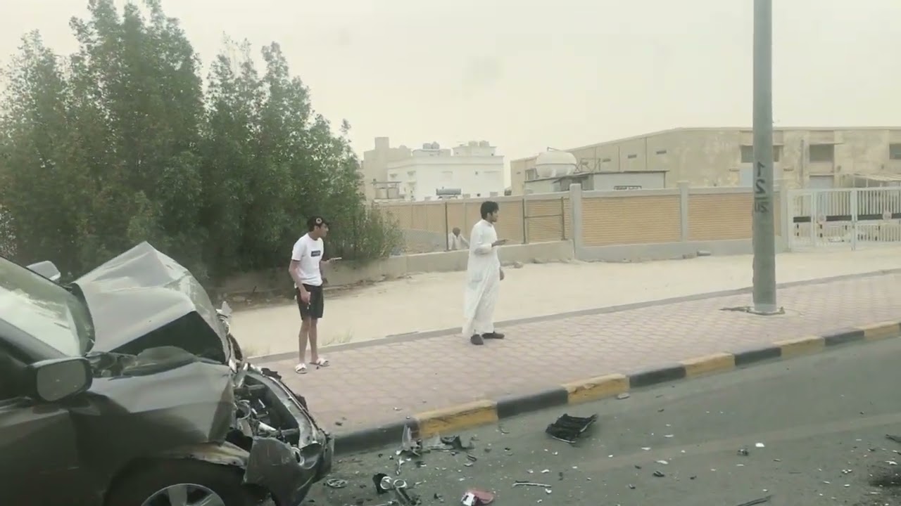 BUMP CAR ACCIDENT//KUWAIT//6th Ring Road//tatis vlog - YouTube
