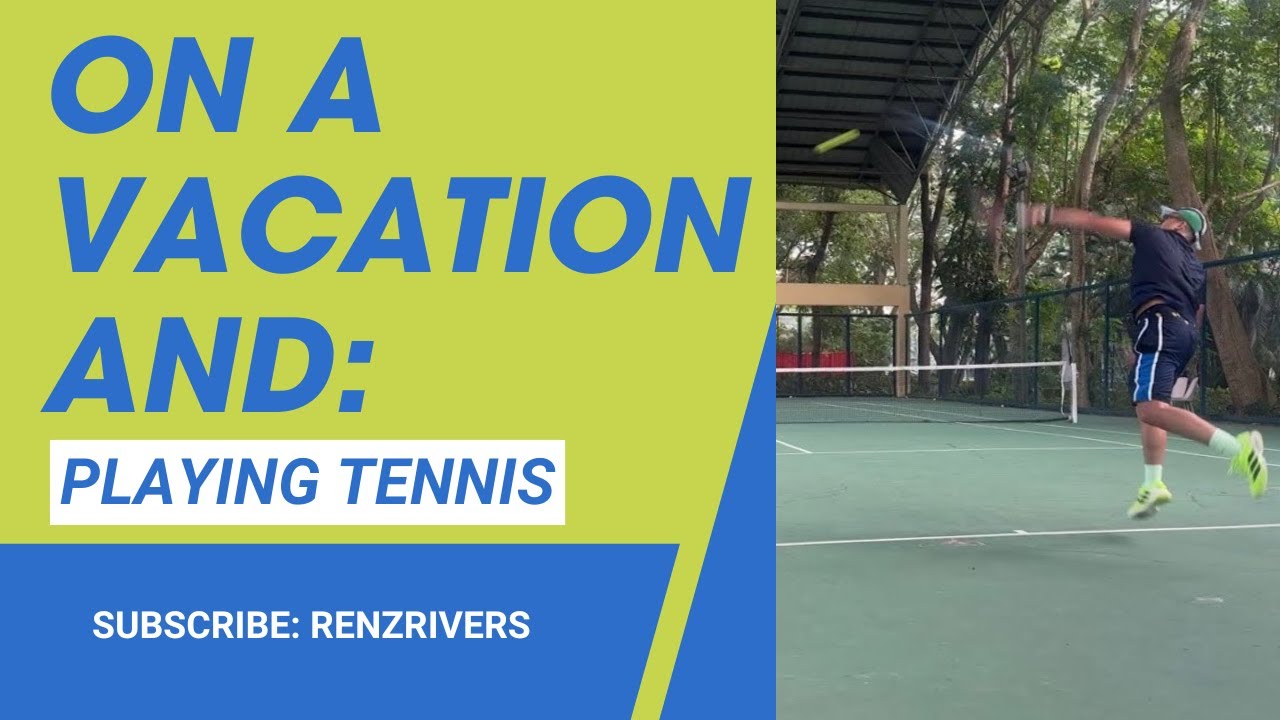 Tennis Training: Vacation Vibes & Volley Time 🎾 | Chill Tennis Session ...