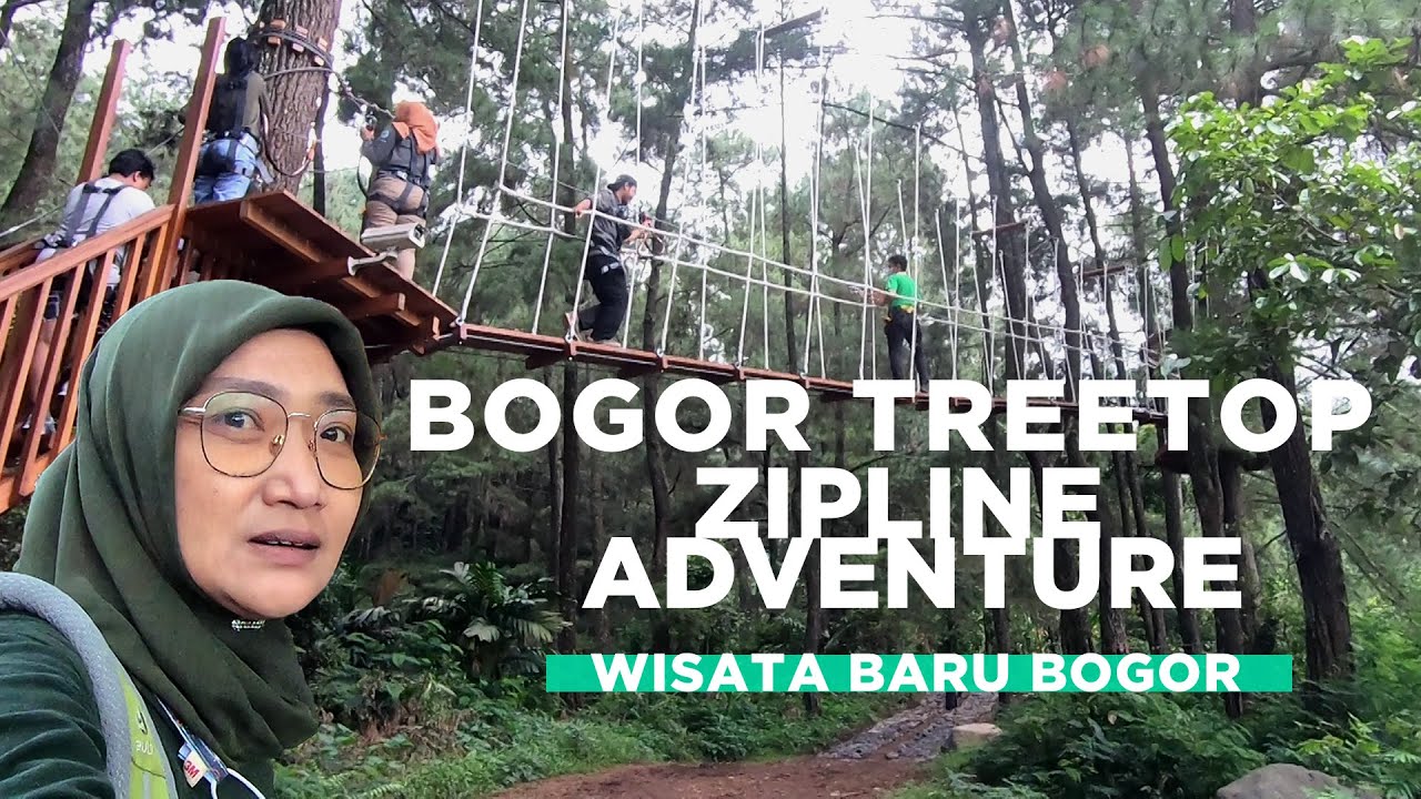 Bogor Treetop Zipline Adventure Kalimati Ciapus Bogor, Wisata Baru di ...