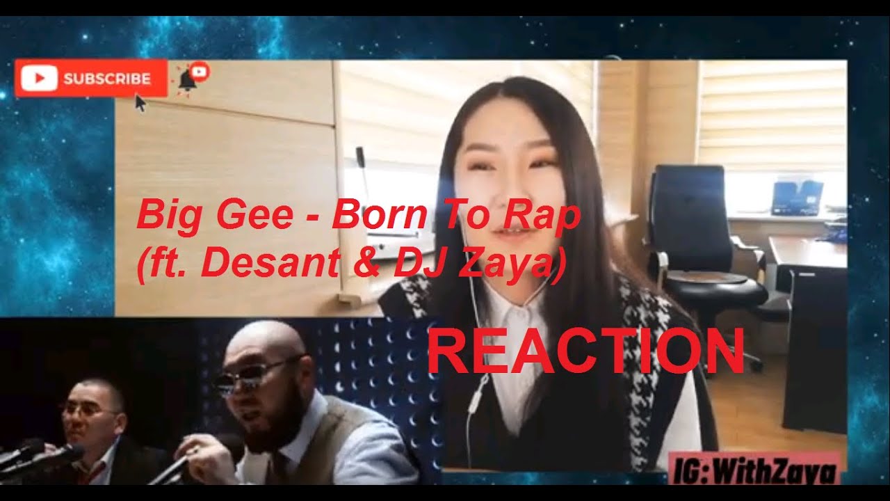 Big Gee - Born To Rap (ft. Desant & DJ Zaya) | REACTION - YouTube