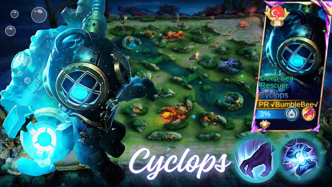 Cyclops Jungle MVP Trible Kill - Mobil Legends Bang Bang - YouTube