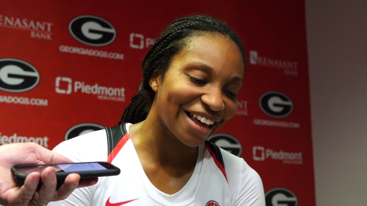 Gabby Connally - Georgia vs. North Carolina A&T Postgame Interview ...