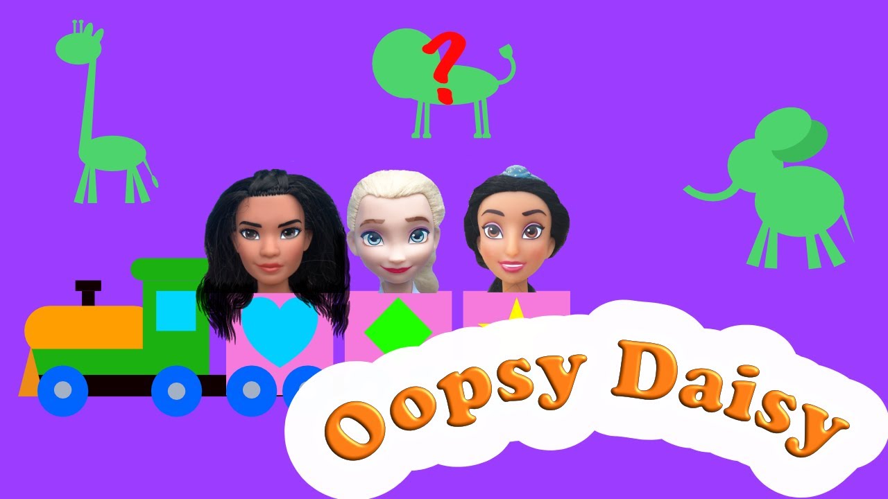 Learn Shapes with Princesses | Where do these fit? - YouTube